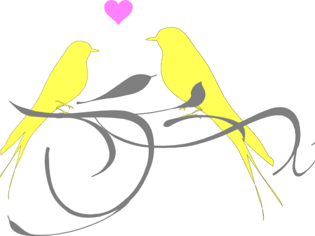 Download Love Bird Clipart - Love Birds Clipart - Full Size PNG Image ...