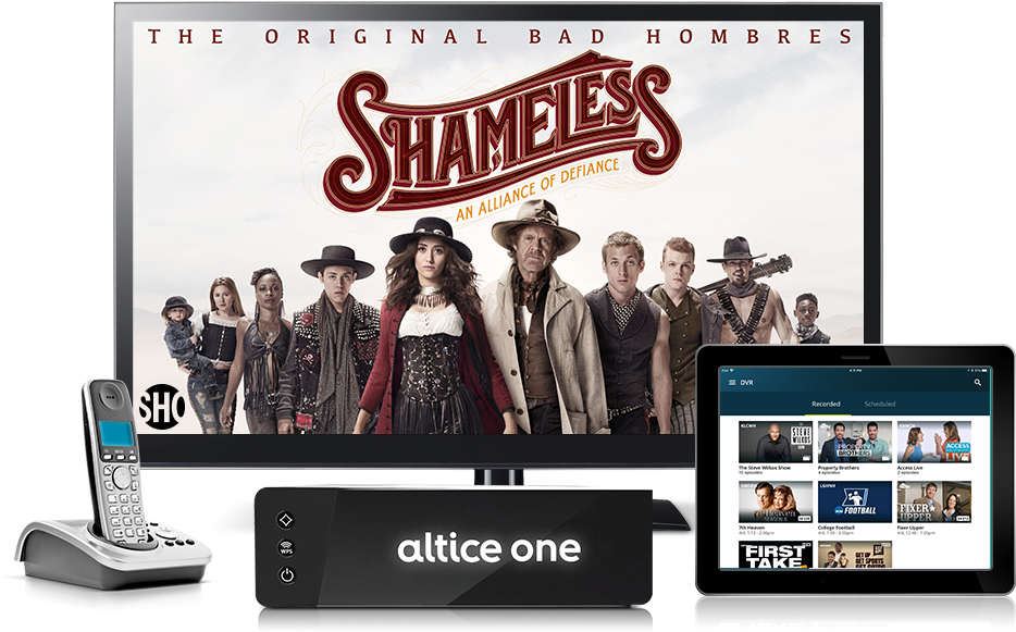 Download Discover Altice One - Shameless Us Season 9 - Full Size PNG ...