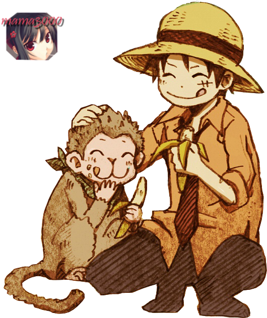 Download Luffy Chibi - Monkey D. Luffy - Full Size PNG Image - PNGkit