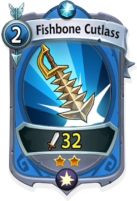 Download Fishbone Cutlass - Battlehand Super Rare Cards - Full Size PNG ...