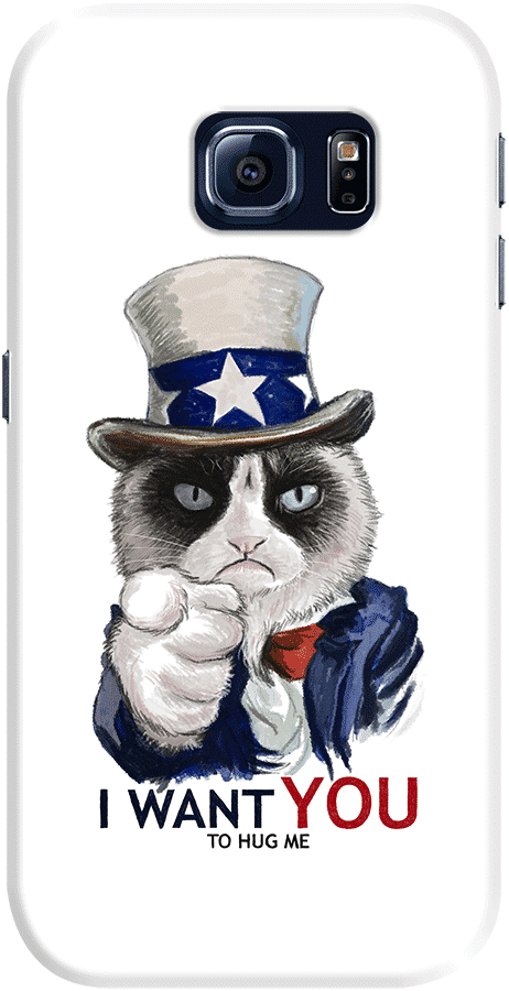 Download Dailyobjects Uncle Sam Cat Case For Samsung Galaxy - Uncle Sam ...
