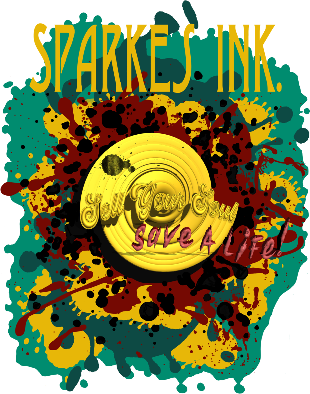 Download Print Adjust Sell Your Soul Sparkes Ink Hat Design - Hat ...