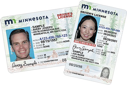 Download Standard Minnesota Driver's Licenses - Mn Real Id - Full Size ...