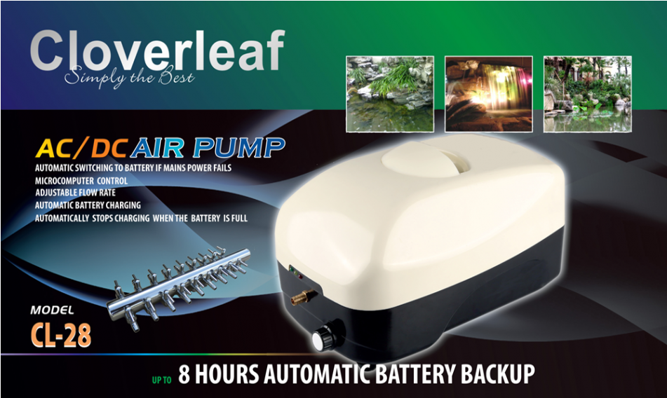 Download Cloverleaf Ac/dc Air Pump Cl28 - Cloverleaf Cl 20 Air Pump ...