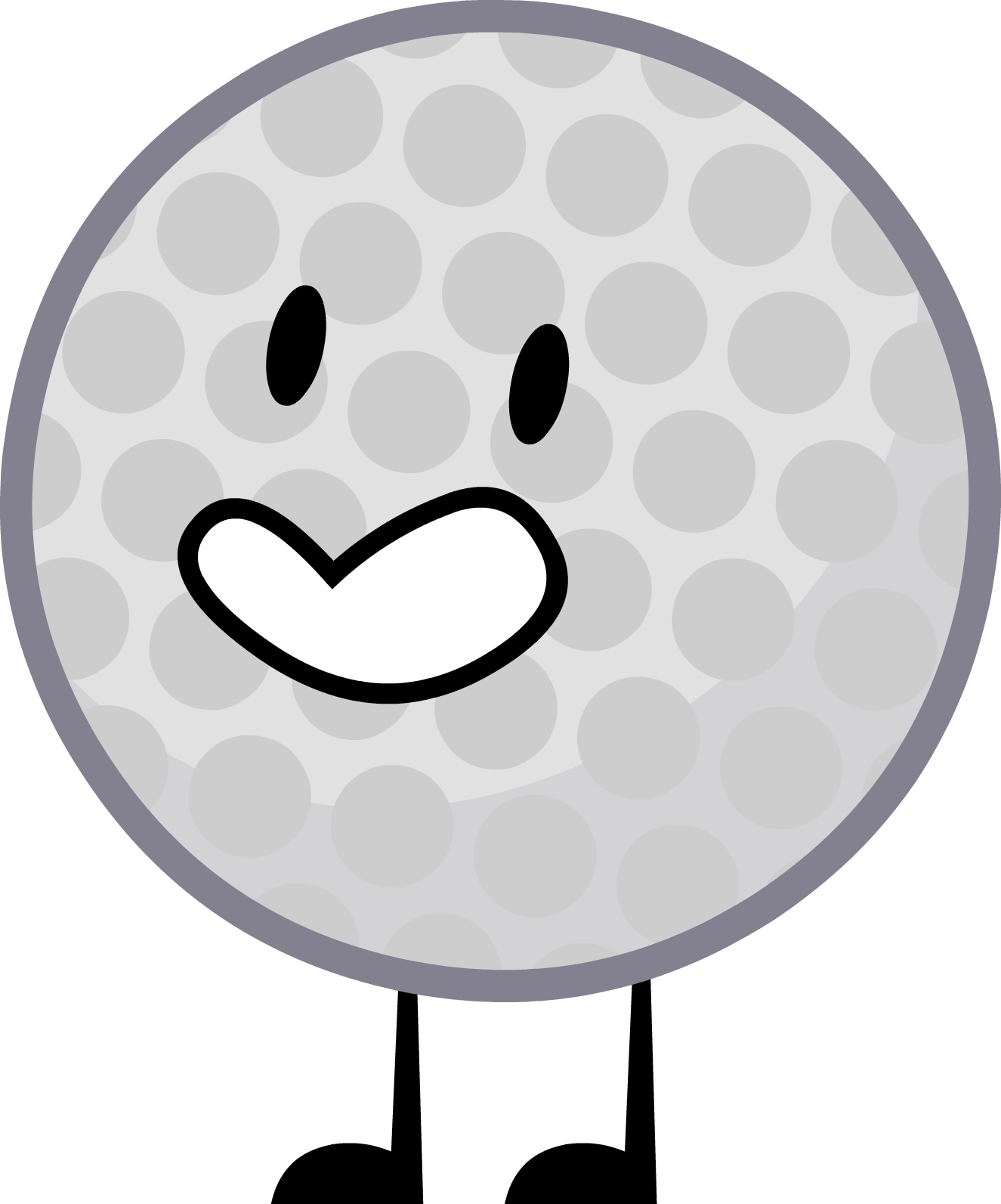 Download Golf Ball 1 - Bfdi Golf Ball - Full Size PNG Image - PNGkit