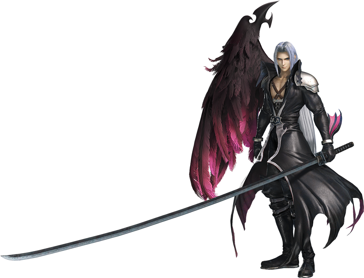 Download Dff2015 Sephiroth Angel B - Dissidia Nt Sephiroth One Winged ...