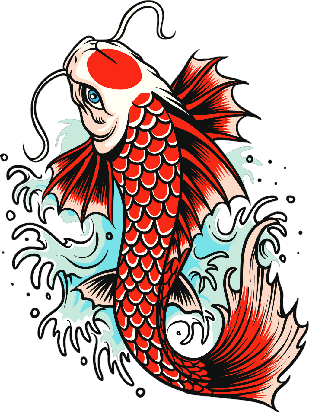 Download Report Abuse - Fish Tattoo - Full Size PNG Image - PNGkit
