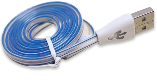 Download 036-led Visible Light Luminous Usb Cable - Usb - Full Size PNG ...