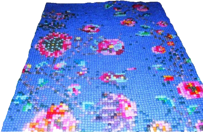 Download Felt Rectangular Carpet-002 - Transparent Patchwork Bed Png ...