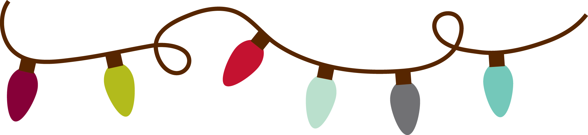 Download Christmas Lights Christmas Light Clipart - Holiday - Full Size ...
