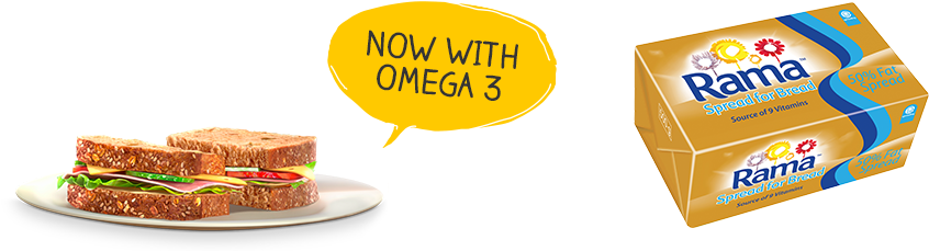 Download Here's What's Inside Every Brick/tub - Rama Spread For Bread ...