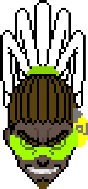 Download Lucio - Pixel Art - Full Size PNG Image - PNGkit