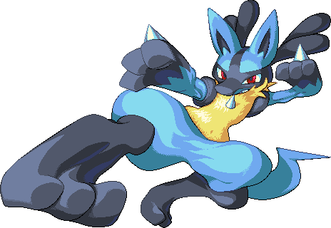 Download Pixelover Explore On Deviantart - Lucario Transparent - Full ...