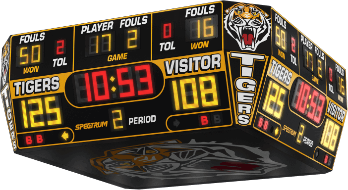 Download 10' Wide Basketball Scoreboards - Sports Scoreboard No ...