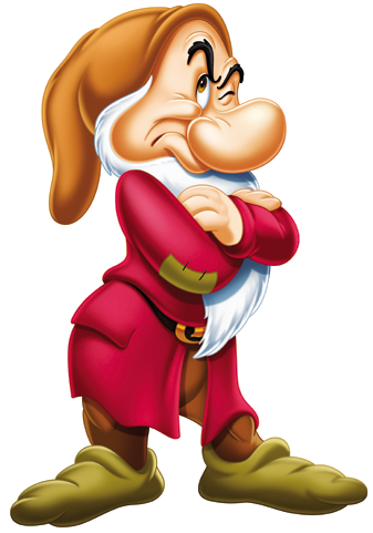 Download Grumpy Snow White Dwarf Png Clipart - Grumpy Dwarf Snow White ...