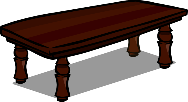 Download Rosewood Dinner Table Sprite 007 - Coffee Table - Full Size ...