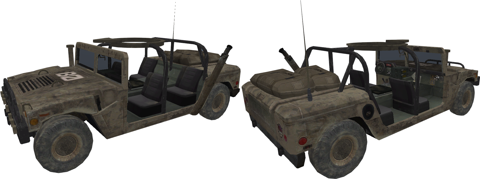 Download Cod Humvee - Humvee Gta Sa - Full Size PNG Image - PNGkit