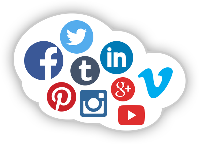 Download Social Media Transparent Background Download - Social Media In ...