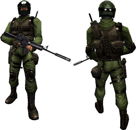 Download File History - Counter Strike Condition Zero Swat - Full Size PNG Image - PNGkit