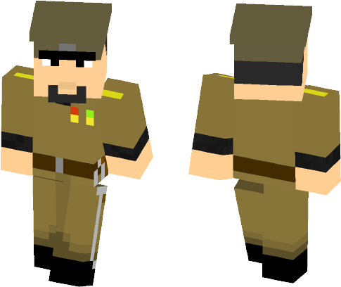 Download World War 1 Russian Officer - Minecraft - Full Size PNG Image ...