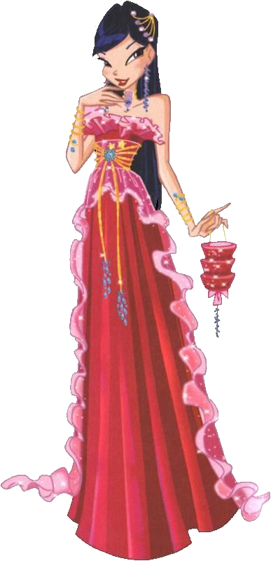 Download Musa In A Gown - Winx Club Musa Dress - Full Size PNG Image ...
