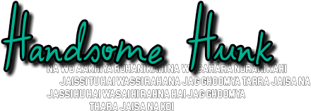 Download Handsome Hunk Text And Coloured Png By Me - Statistical ...