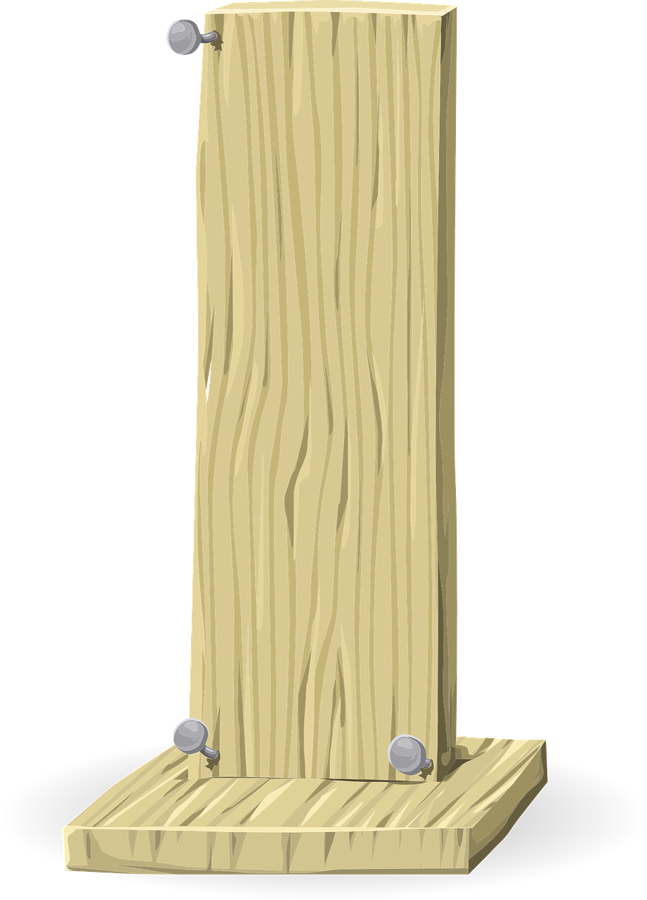 Download Wooden Post With Transparent Background - Full Size PNG Image ...