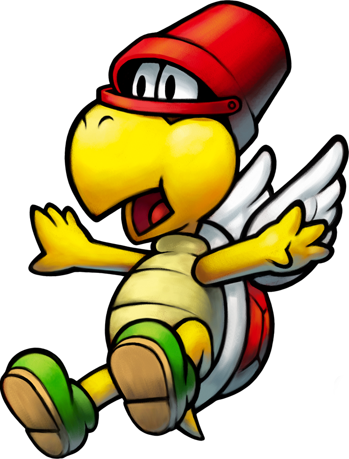 Download Crazy Paratroopa - Png - Mario Luigi Bowser Inside Story ...