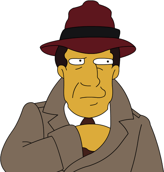Download Dexter Colt - Detective De Los Simpsons - Full Size PNG Image ...