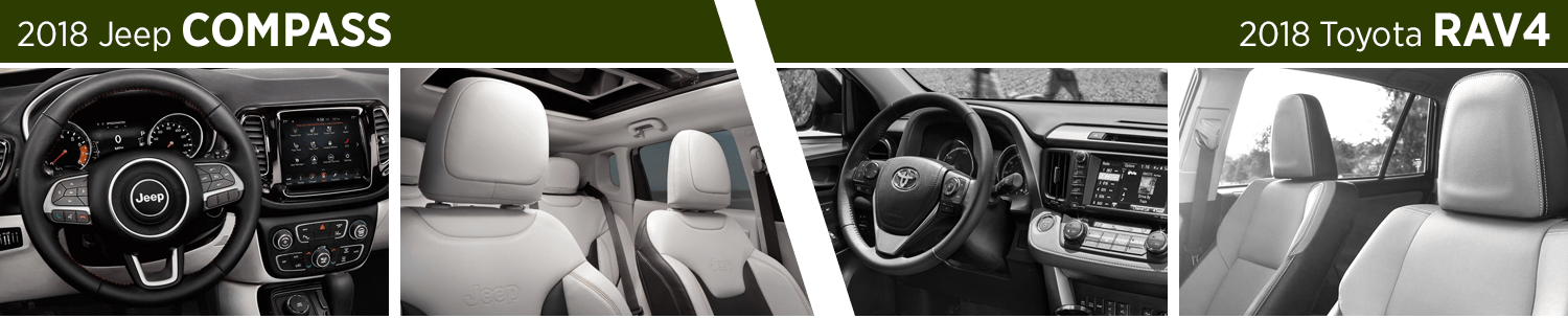 Download 2018 Jeep Compass Vs 2018 Toyota Rav4 Interior Design - Toyota ...