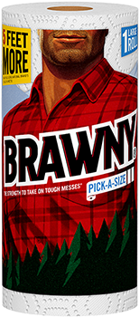 Download Brawny Paper Towels - Full Size PNG Image - PNGkit