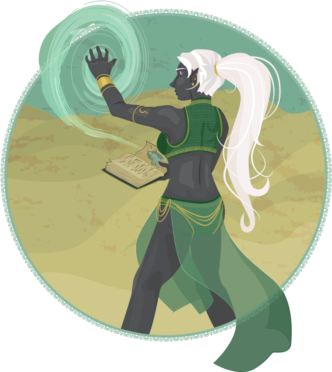 Download Work In Progress Shots Of My Drow Enchantress Portrait ...