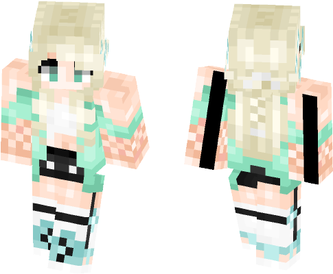 Download Female Minecraft Skins - Minecraft - Full Size PNG Image - PNGkit