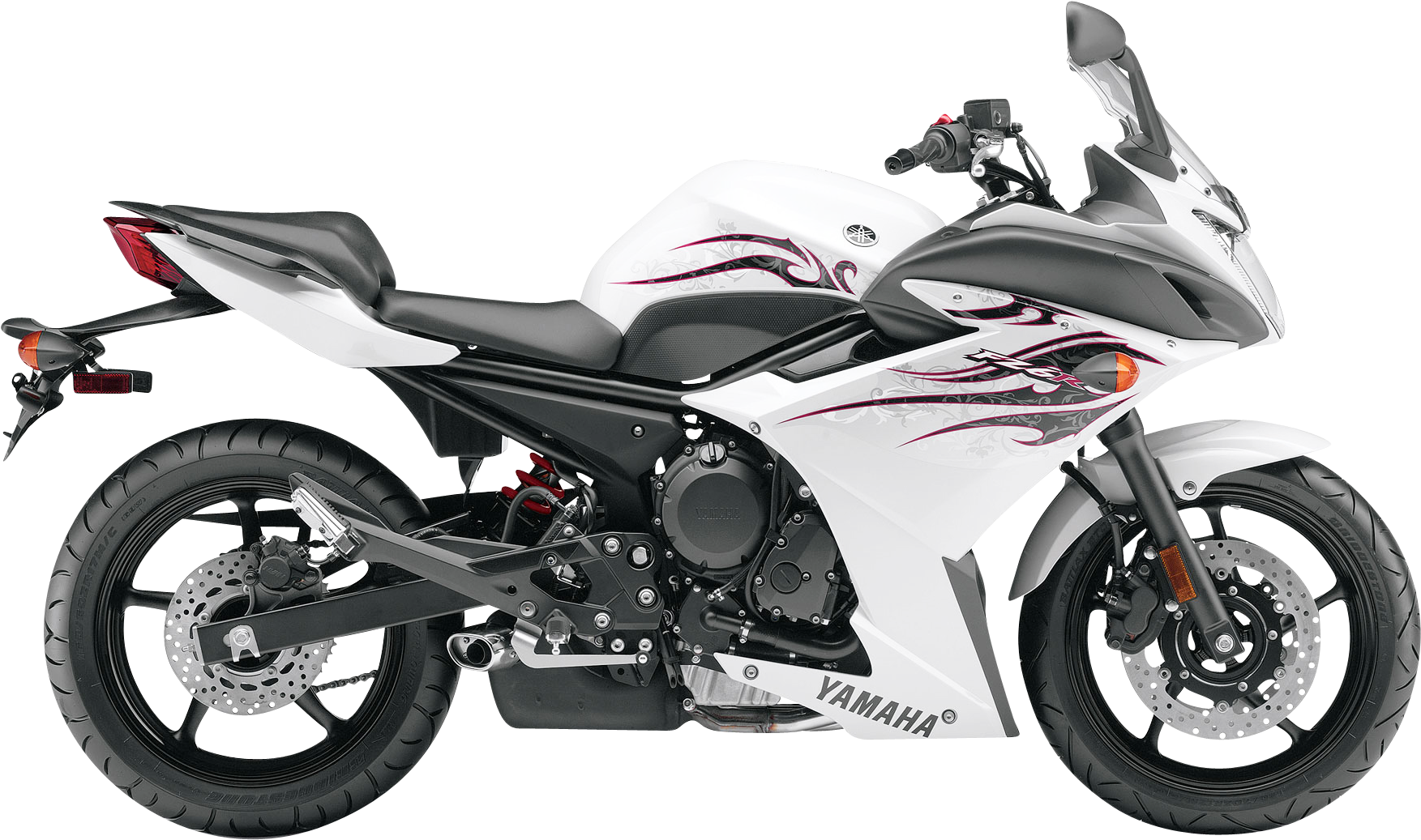 Yamaha Fz White Red