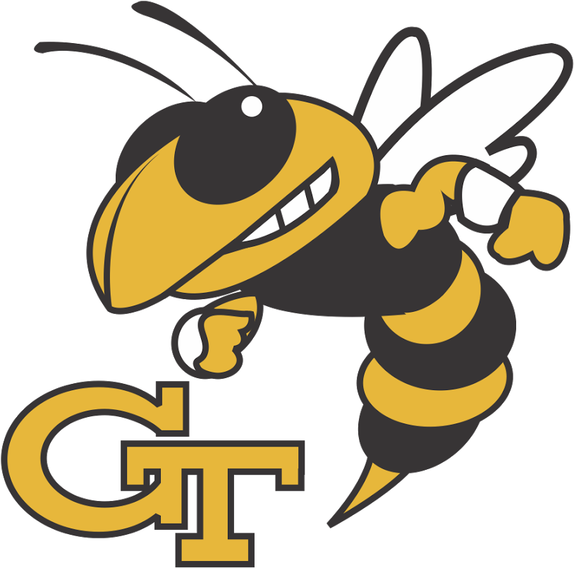 Download Georgia Tech Yellowjackets Logo - Transparent Georgia Tech ...