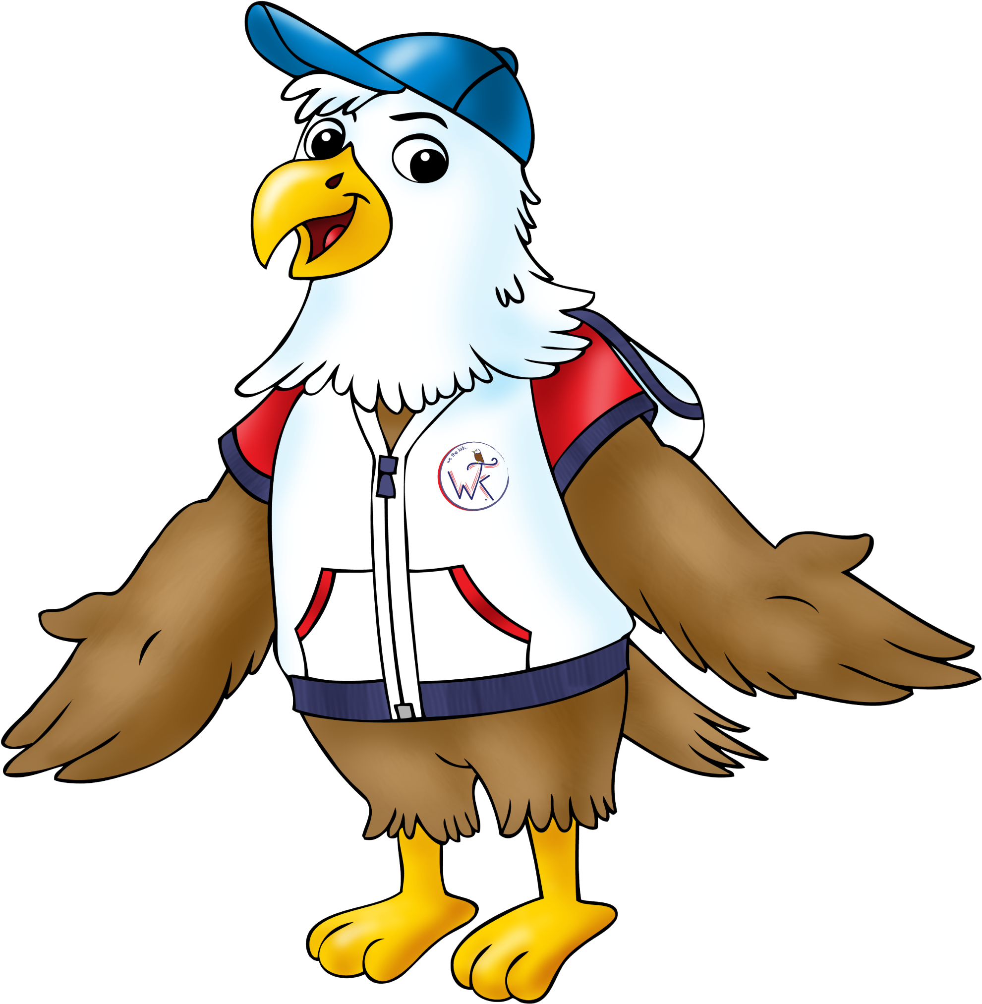 Download Billy The Eagle - Cartoon - Full Size PNG Image - PNGkit