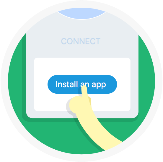 Download By Offering Free Sponsored Apps - Install App - Full Size PNG ...