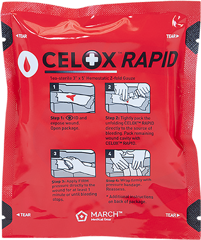 Download Celox™ Rapid - Combat Medical Systems - Full Size PNG Image ...