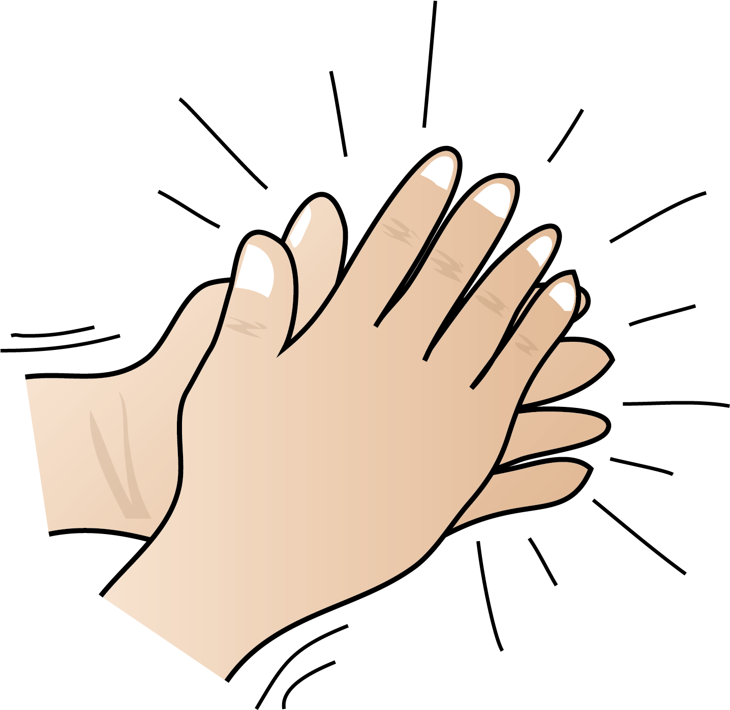 Download Clapping Hands Clip Art - Bater Palminhas Png - Full Size PNG ...