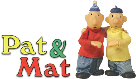 Download Pat & Mat Tv Show Image With Logo And Character - Pat I Mat ...