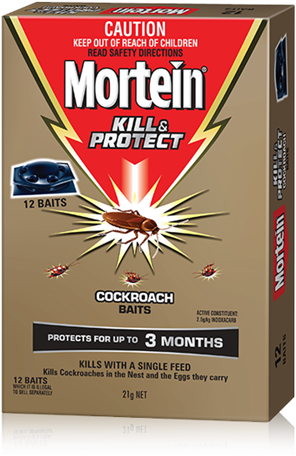 Download Mortein Kill And Protect Cockroach Baits - Full Size PNG Image ...