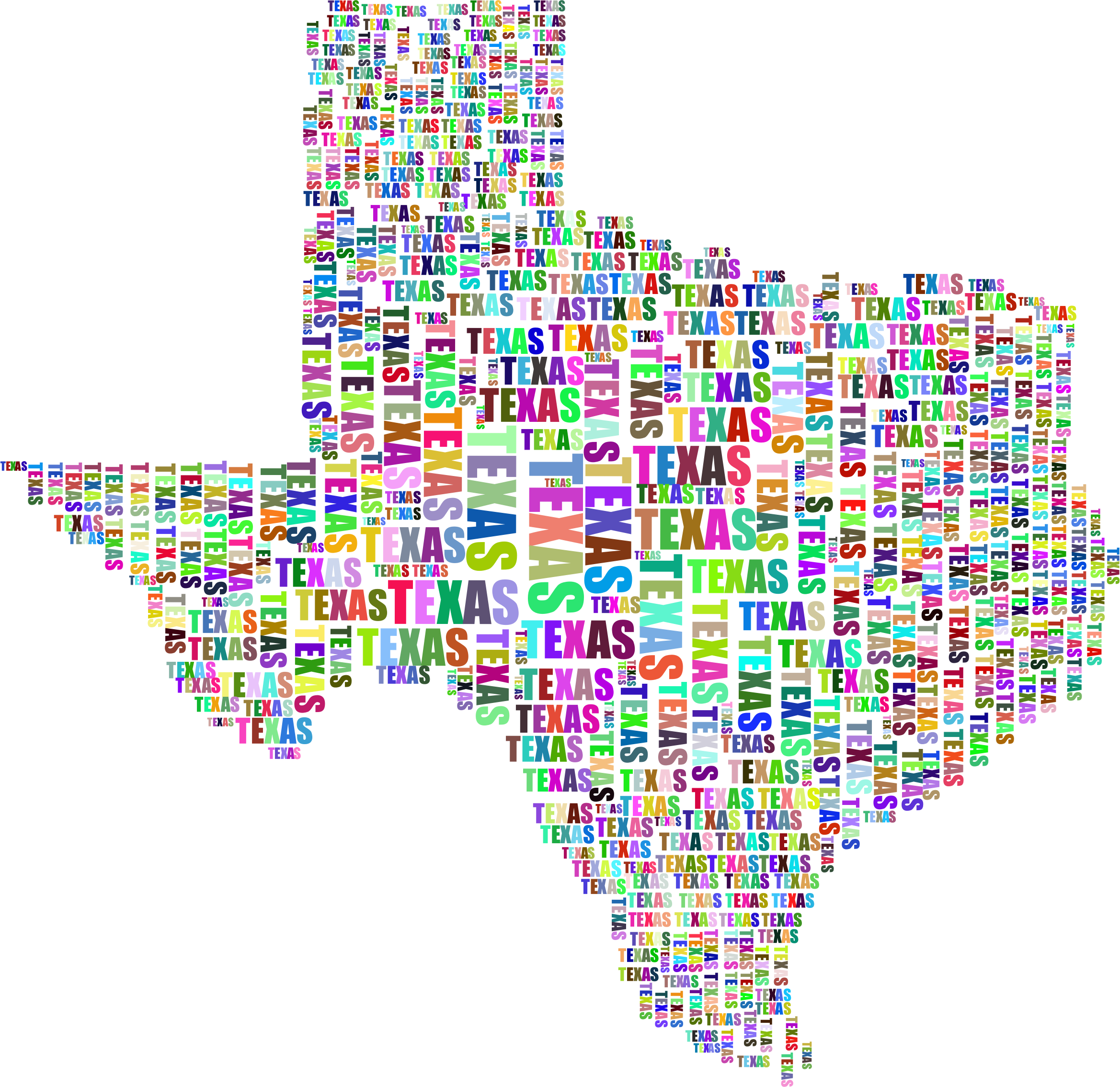 Download Big Image - Map Of Texas Counties With Names - Full Size PNG ...