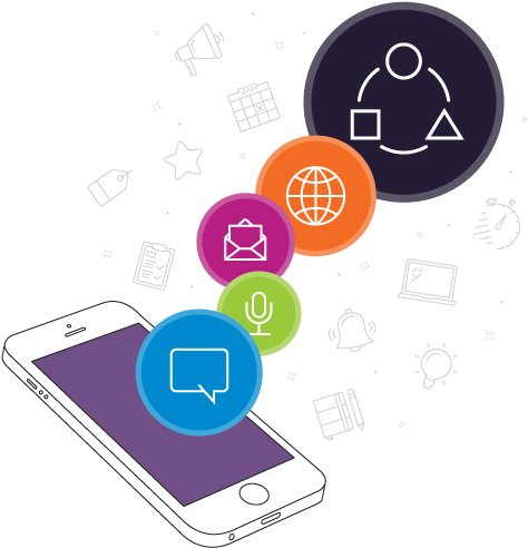 Download Multichannel Illustration - Technology In Communication Png ...