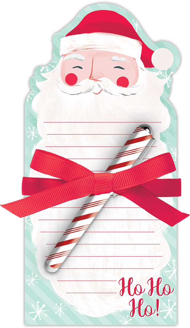 Download Santa Beard Note Pad With Pen - Lady Jayne Note Pad Holiday ...
