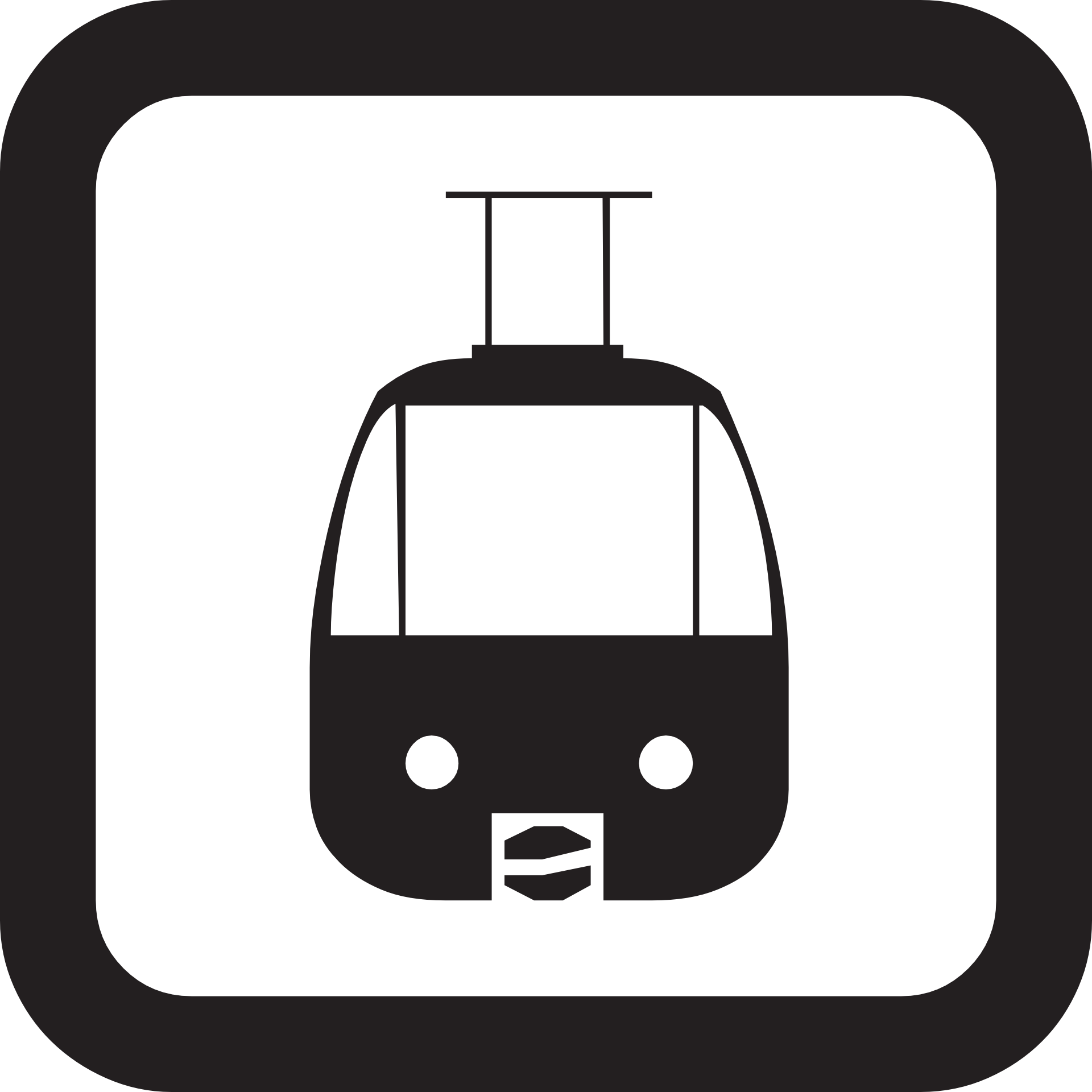 Download Png Images Tram (id 33394) - Tram Logo - Full Size PNG Image ...