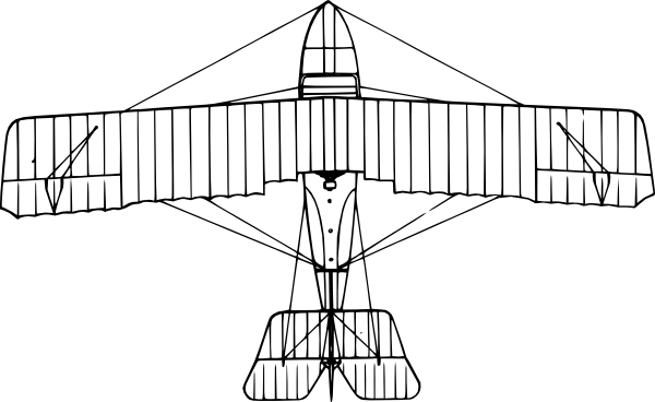 Download Old Plane Top View - Full Size PNG Image - PNGkit