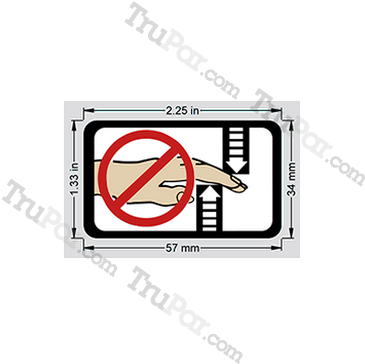 Download 2372605 No Hand Hold Decal - 00636 12 431a - Full Size PNG ...