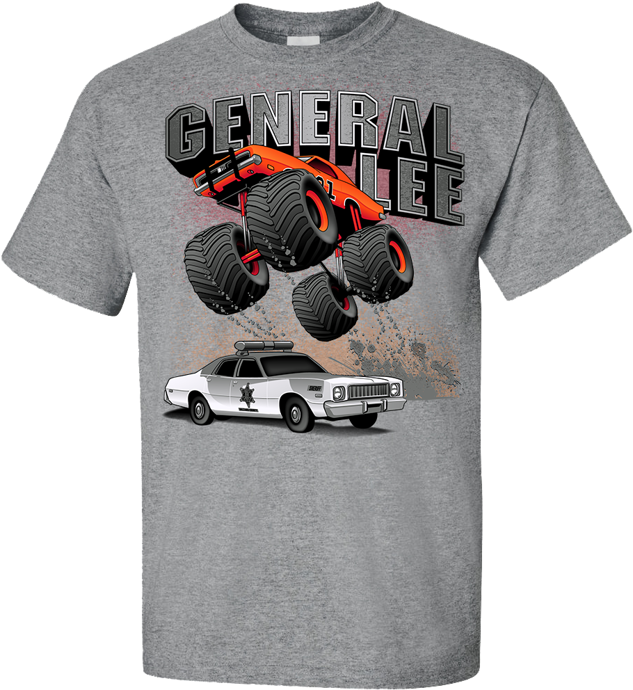 Download General Lee Monster Truck Download - Hamms Beer Shirt - Full ...