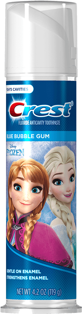 Download Crest Kid's Toothpaste Featuring Disney's Frozen Ana - Crest ...