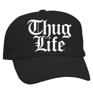 Download Casquette Mesh Thug Life Gangster De Laundryfactory - Thug ...